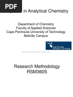 Research Methodology Lecture Notes | PDF