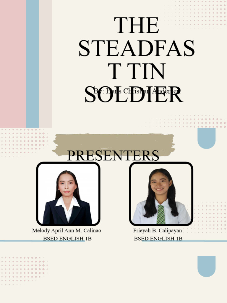 The Steadfast Tin Soldier Analysis | PDF | Hans Christian Andersen