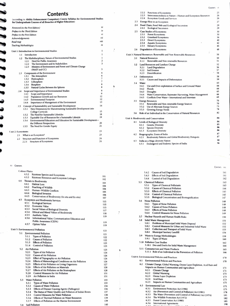 EVS Book - DU (Aecc) | PDF