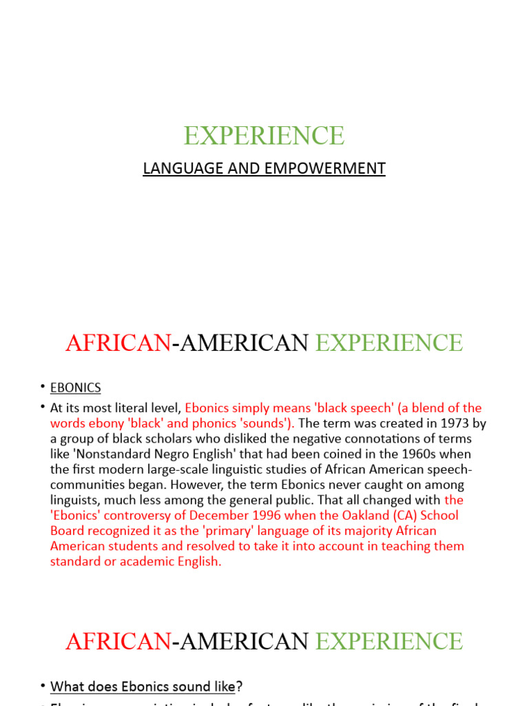 Aae Slides | PDF | Foreign Language Studies