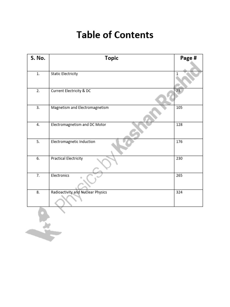 OL Physics Book 3 (MCQ Theory) 2008 Till 2021 | PDF | Electrical ...