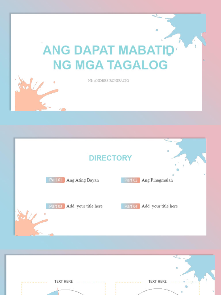 Ang Dapat Mabatid NG Mga Tagalog | Download Free PDF | Philippines ...