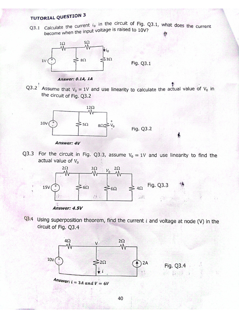 Tutorial 3 Questions | PDF