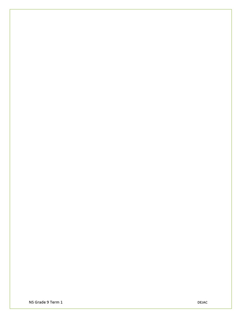 Activities GR 9 | PDF