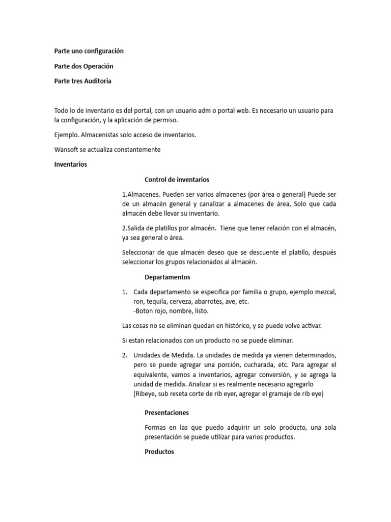 Capacitacion Wansoft | PDF | Finanzas y dinero