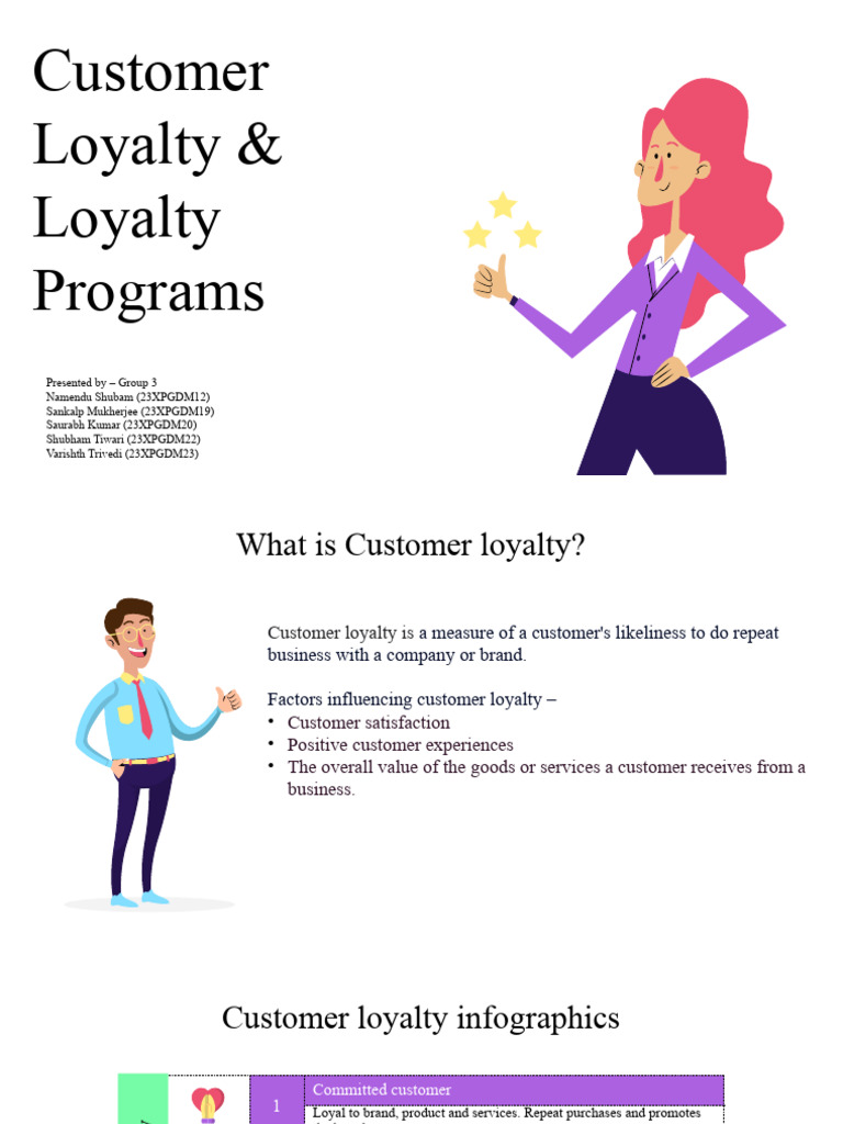 Customer Loyalty - Programs | PDF | Customer Satisfaction | Customer
