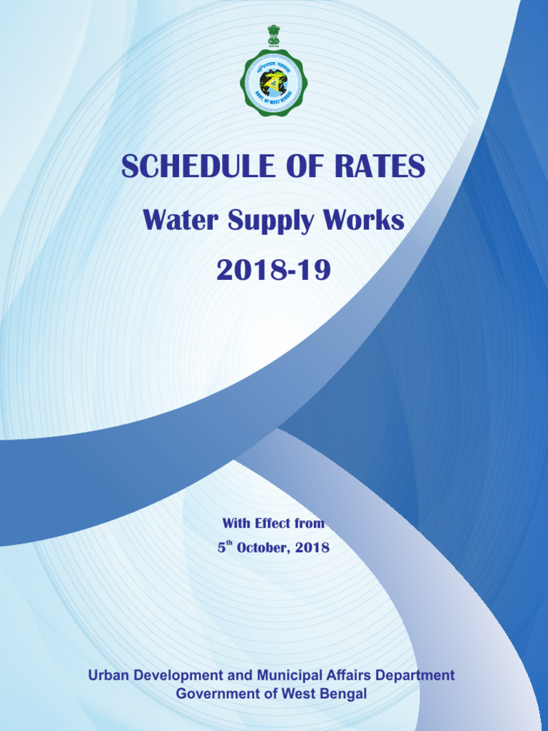 Water Supply Works Total Book | PDF
