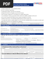 Non Individual KYC Form CAMSKRA | PDF | Corporations | Private Law