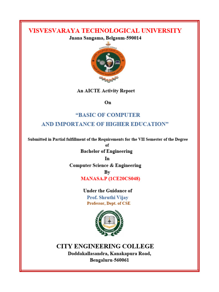 School Front Sheet | PDF