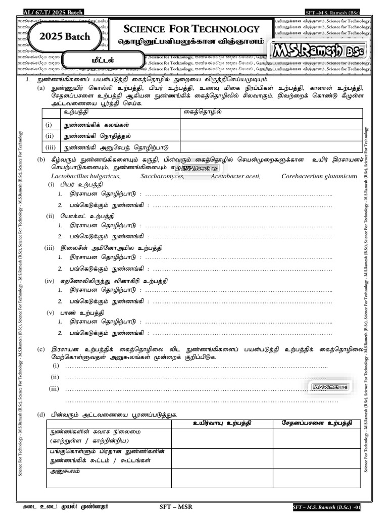 2025 Batch Unit 04 - Tute 11 | PDF | Master Of Science | Academic Degree