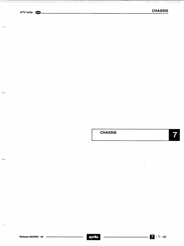 Aprillia Etv 1000 Chapter7 - 1 - To - 50 | PDF