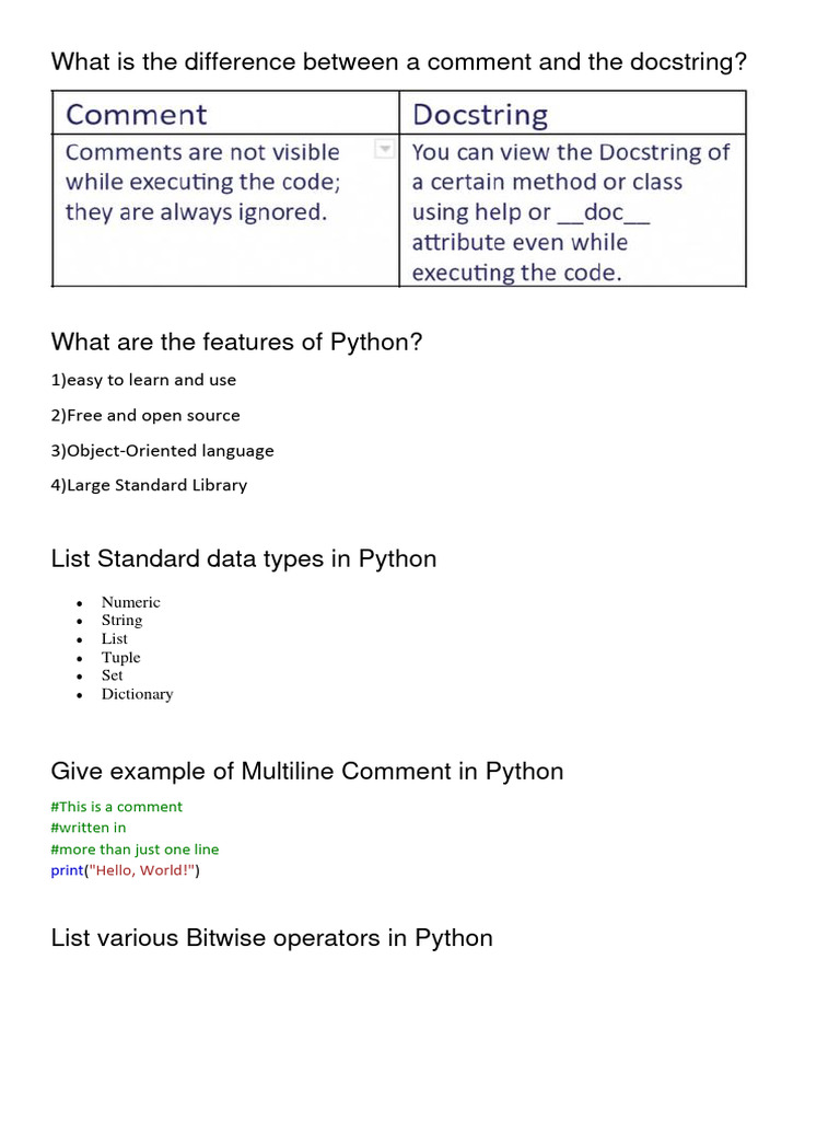 Python | PDF | String (Computer Science) | Class (Computer Programming)