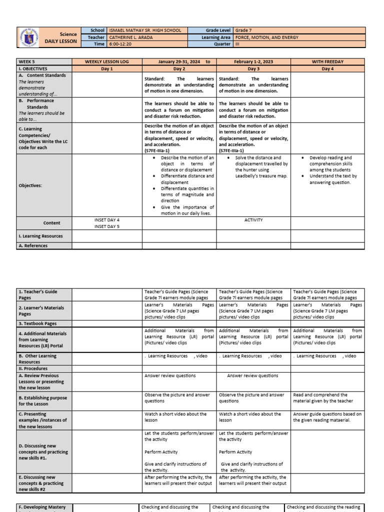 DLL Q3W1 | PDF | Learning | Human Communication