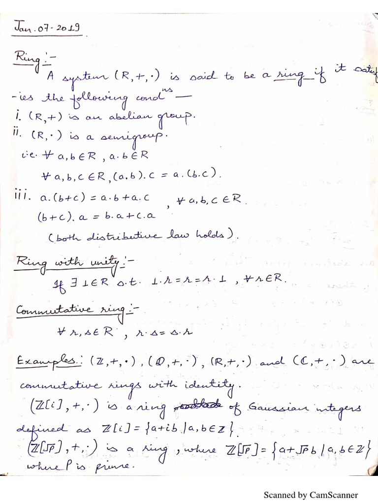 Module Theory, MSC Mathematics Sem - 2 PDF | PDF | Human–Computer ...