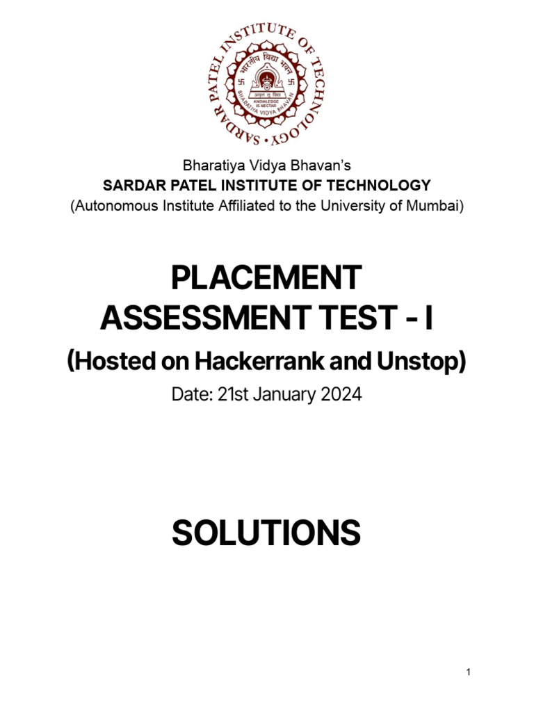 Solutions | PDF | Computer Engineering | Computer Programming