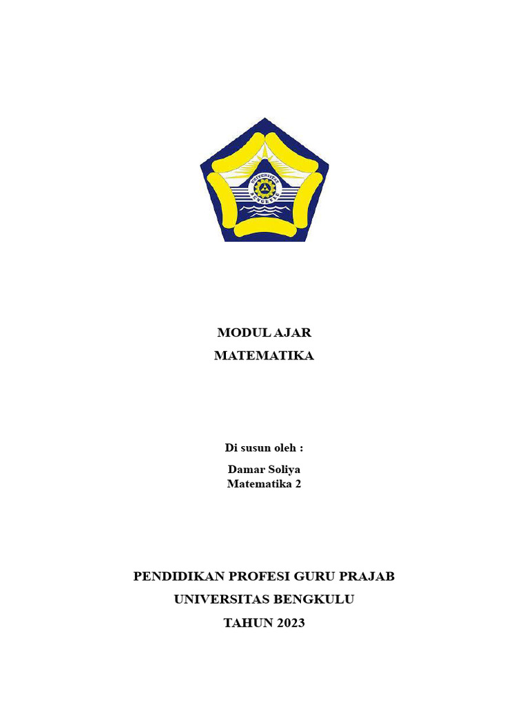 Modul Ajar SPLV Kelas VII - DS | PDF | Seni & Disiplin Bahasa | Sains & Matematika