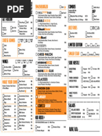 Rocomamas Menu | PDF | Salad | Cooking