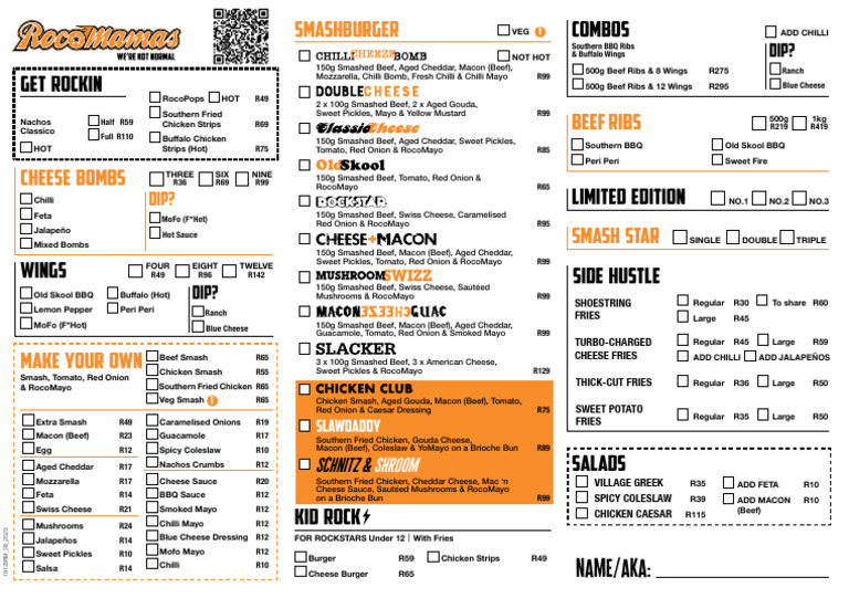 Smashburger Menu and Prices | PDF | French Fries | Coleslaw