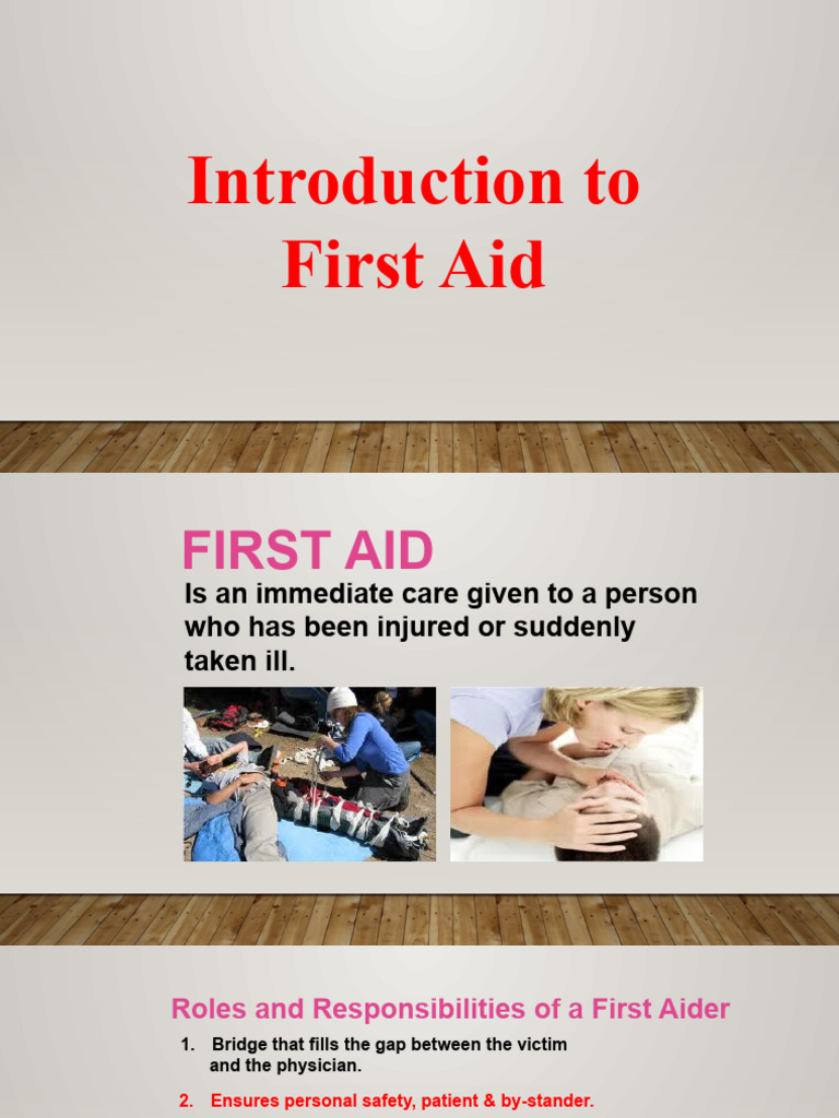 Basic First Aid and Vital Signs | PDF | Pulse | Breathing