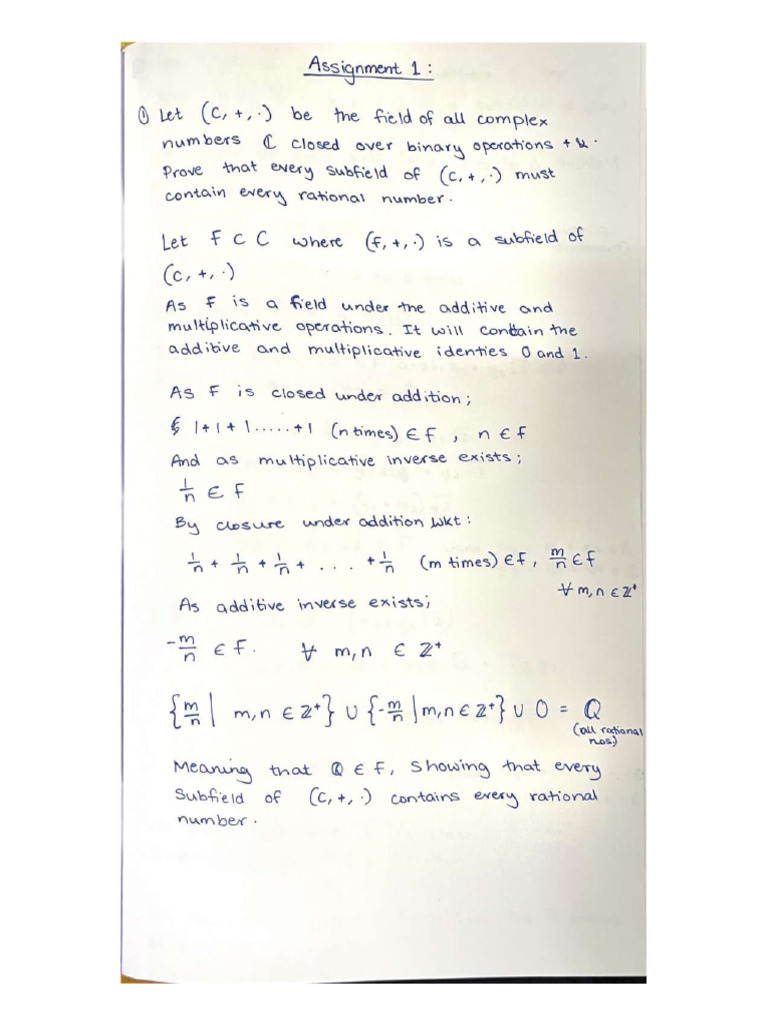 Linear Algebra Questions | PDF