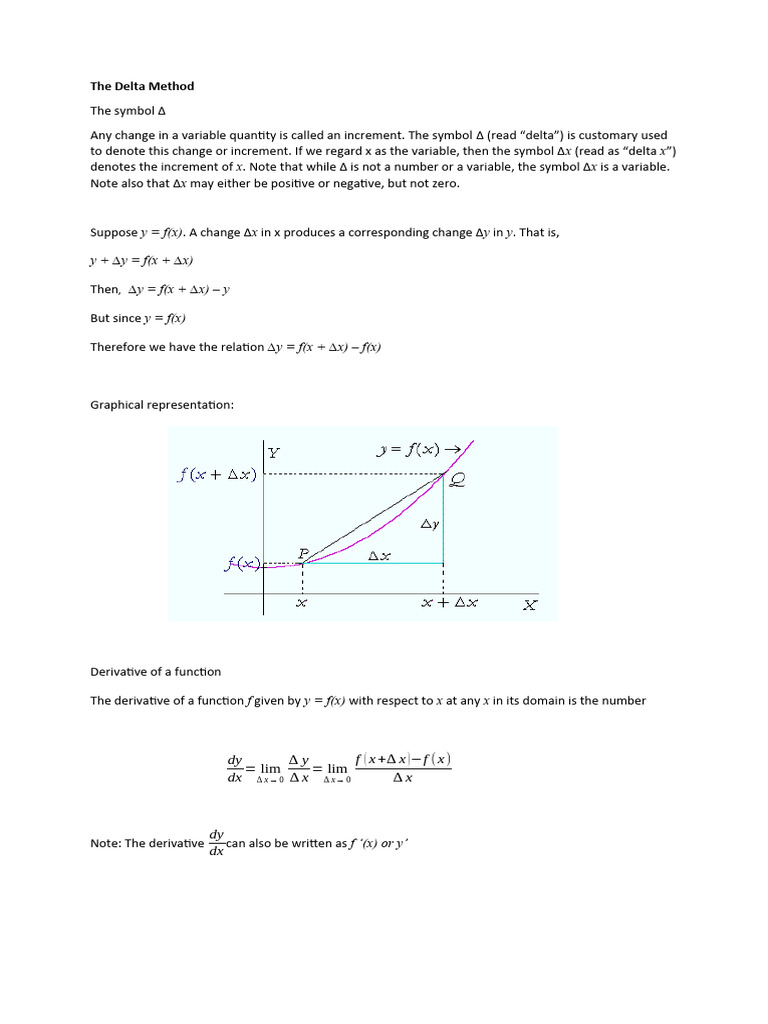 Math 1 Exercise No. 3 Derivative of a Function | PDF | Derivative | Function (Mathematics)