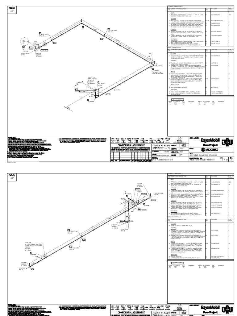 4103 TOYO20 92DJ 1300 011 - Rev 1 - Sht001 | PDF | Engineering | Joining