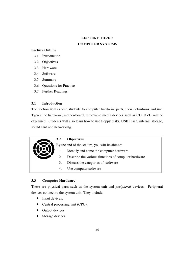 Computer Systems - Hardware, Software | PDF | Computer Hardware | Computer Data Storage