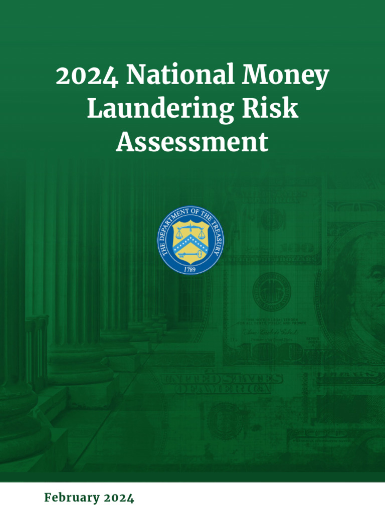 2024 National Money Laundering Risk Assessment | PDF | Money Laundering ...