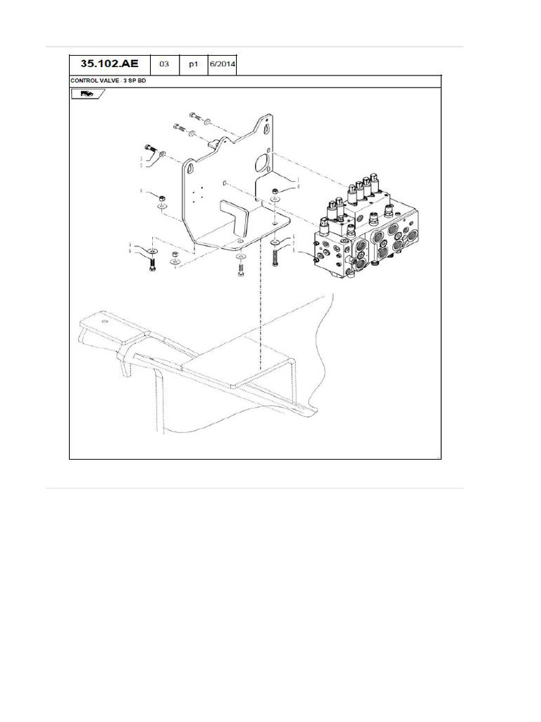 Control Valve 3SP BD1 Case 2050M | PDF