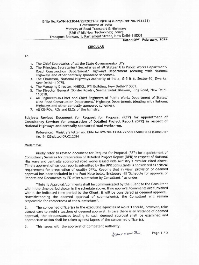 Deemed Approval | PDF