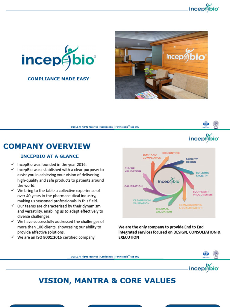 Incepbio Project PPT - 080124 | PDF | Verification And Validation ...
