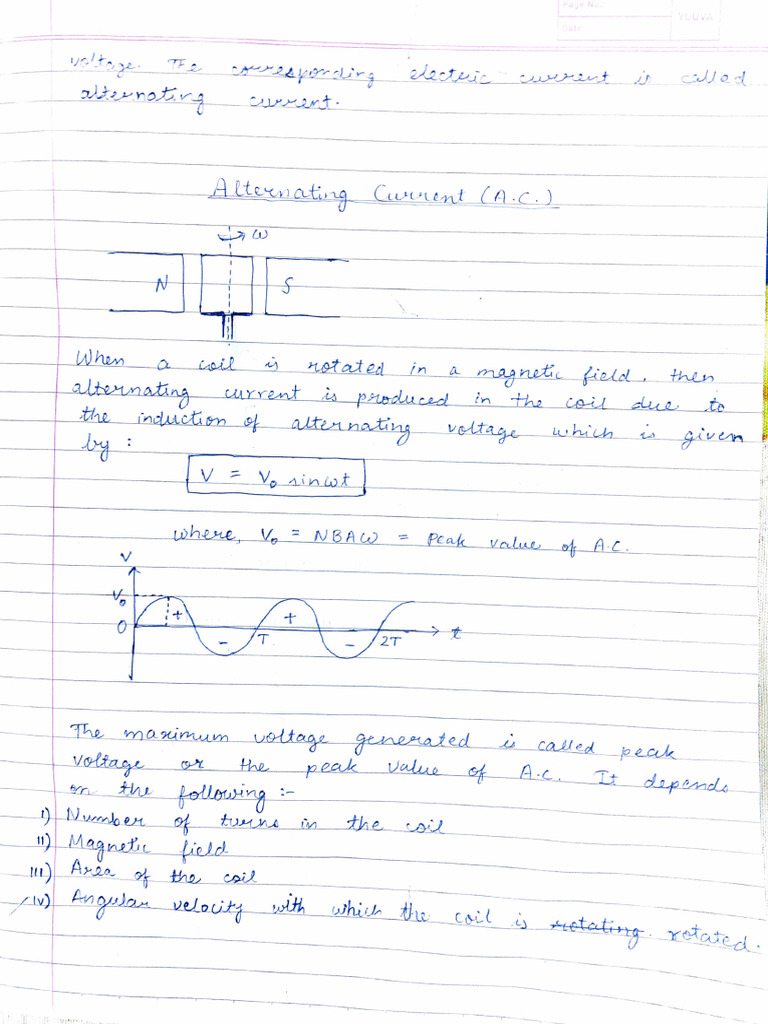Alternating Current | PDF
