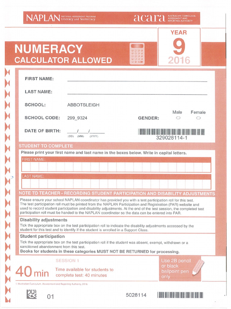 2016 Yr 9 Calc Solutions | PDF
