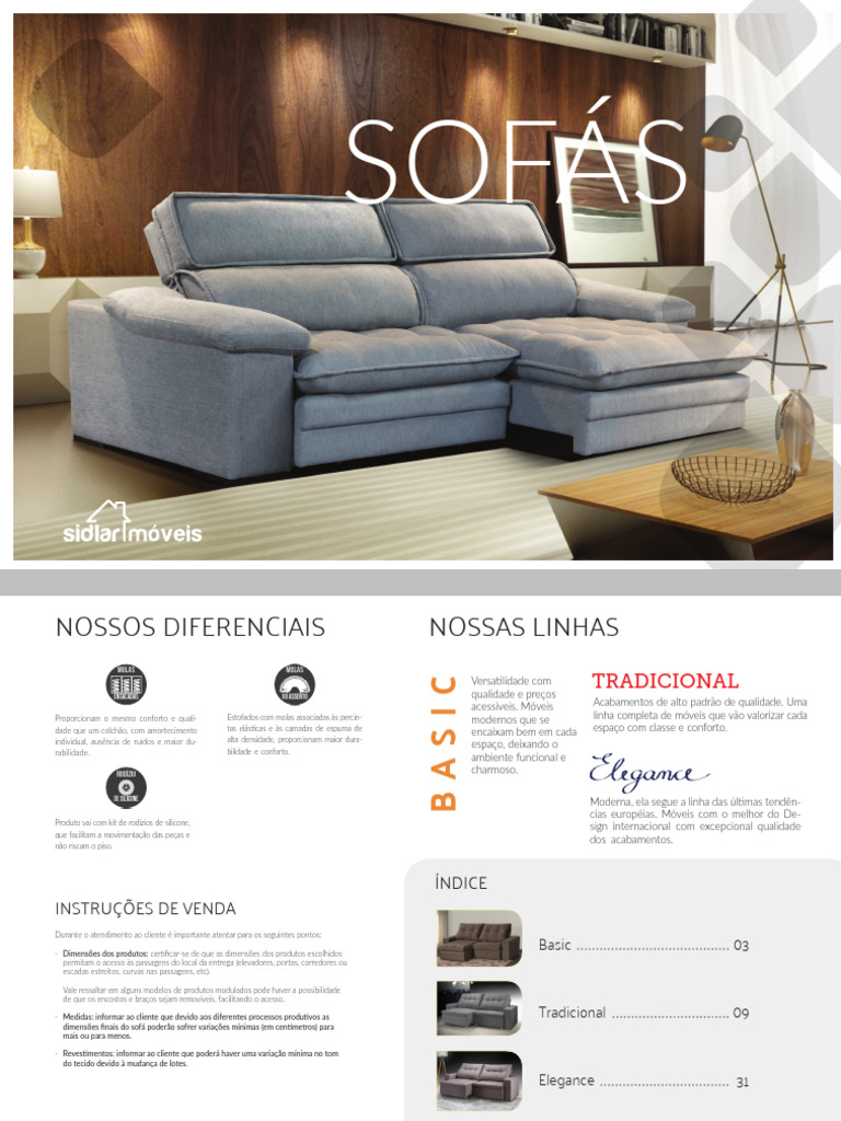 Book 2020 Sofás | PDF | Móveis | Implementos domésticos