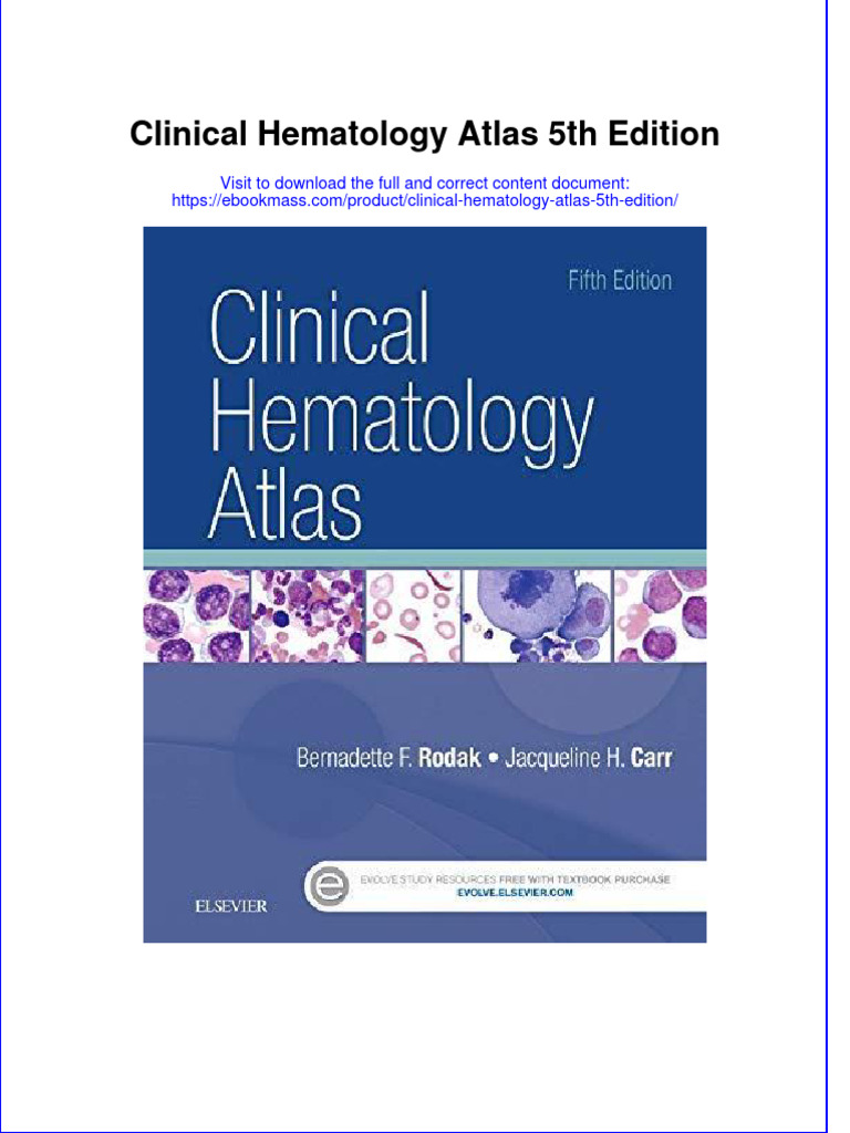 EBook Clinical Hematology Atlas 5Th Edition PDF Docx Kindle Full ...