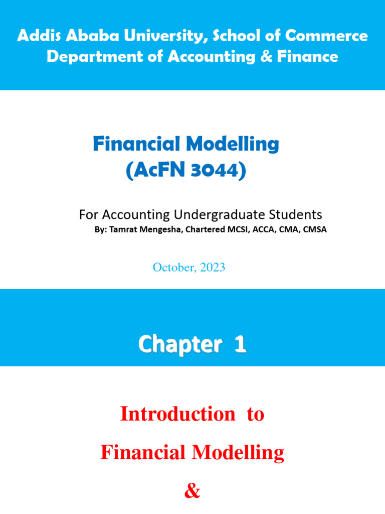 FM Chapter 1 | PDF | Career & Growth | Finance & Money Management