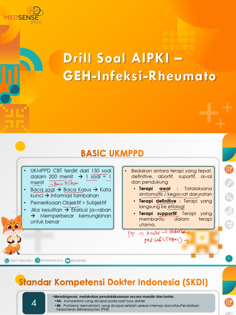 Coretan Tutor GEH Infeksi Rheumato PDF | PDF