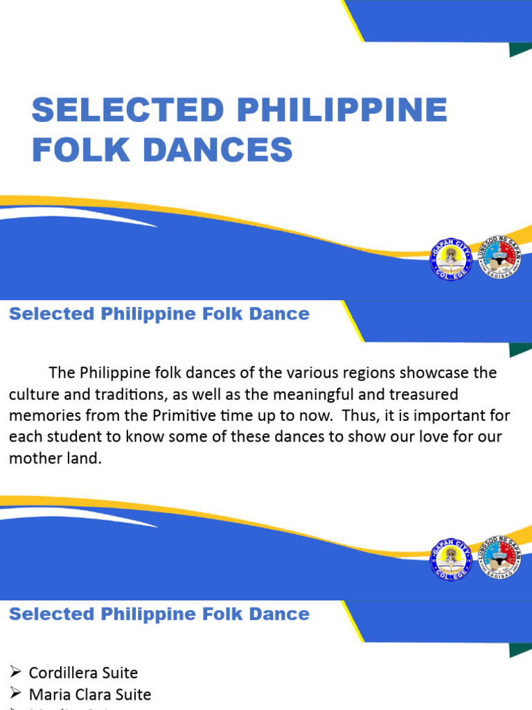 Philippine Folk Dance Guide for Students | PDF | Art