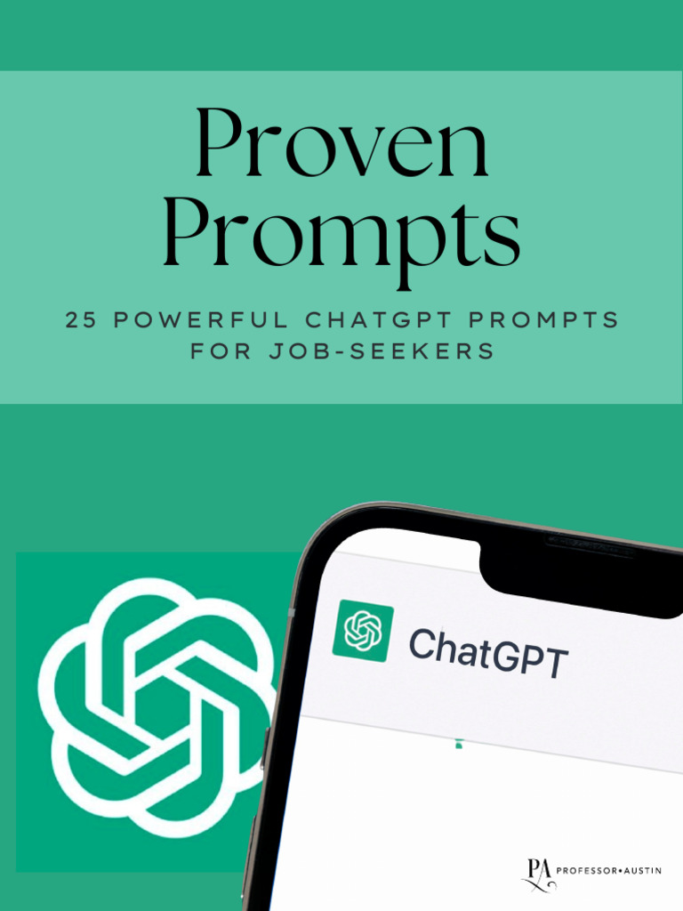 Chat GPT For Job Seekers Cheat Sheet | PDF | Résumé | Learning
