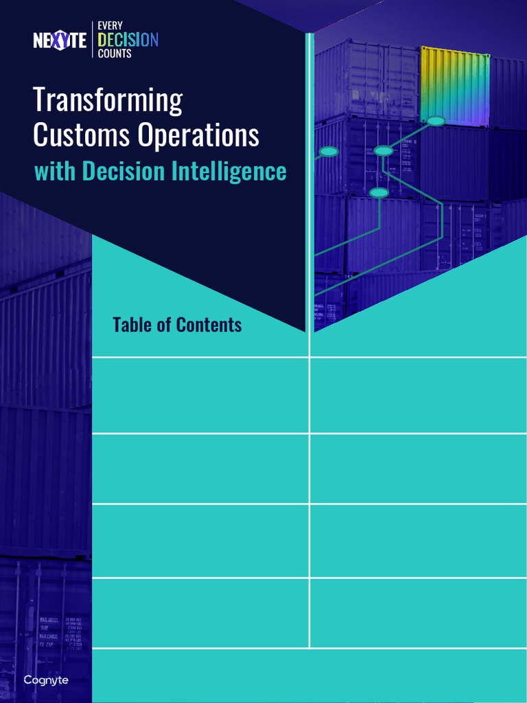 Transforming Customs Operations With Decision Intelligence | PDF ...