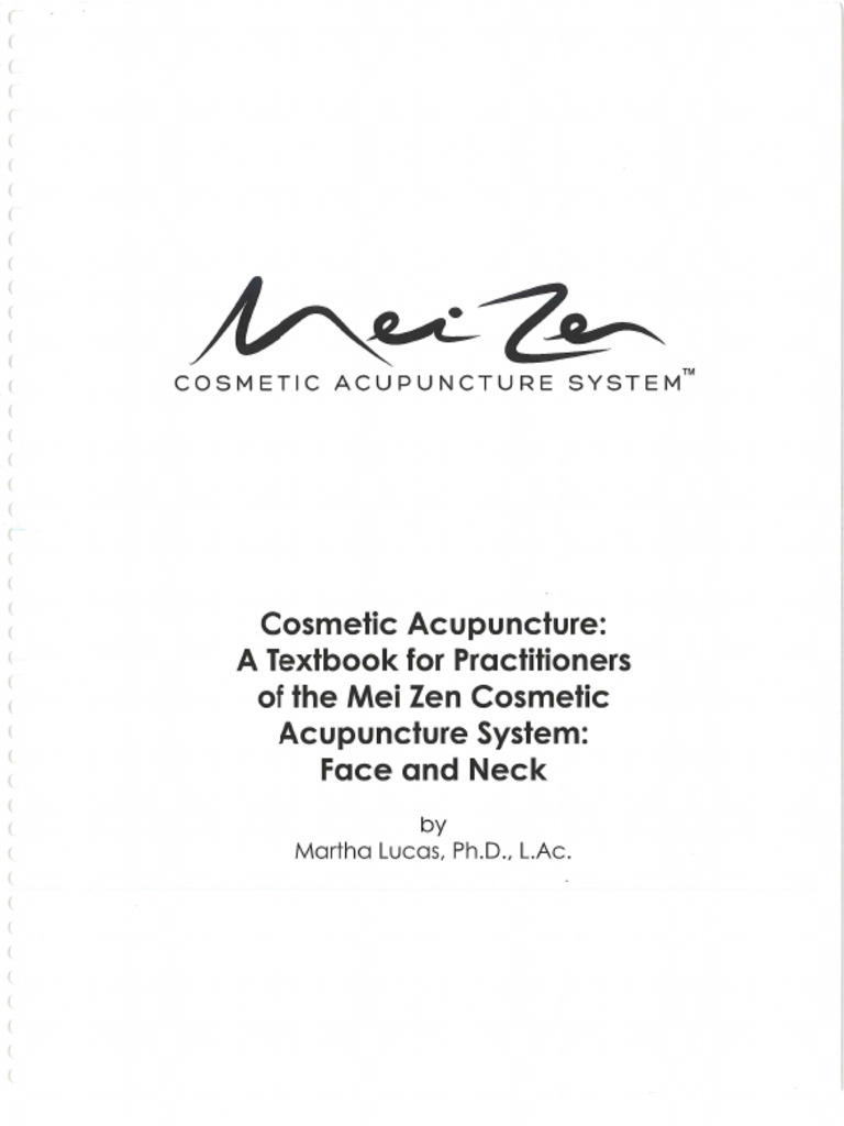 MeiZen Cosmetic Acupuncture | PDF