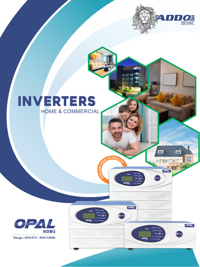 Addo Inverter Catalogue | PDF | Battery Charger | Fuse (Electrical)
