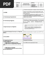 ESP 9 TOS Template QUARTER 1 | PDF