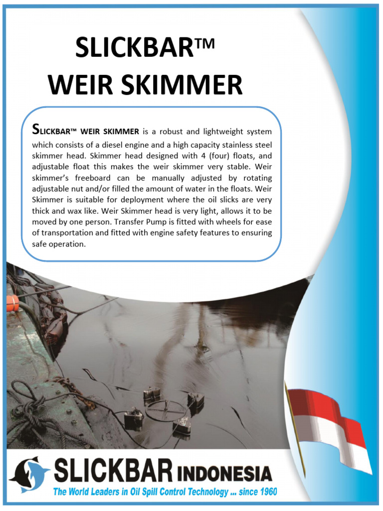 Catalog WEIR SKIMMER | PDF | Pump | Manufactured Goods