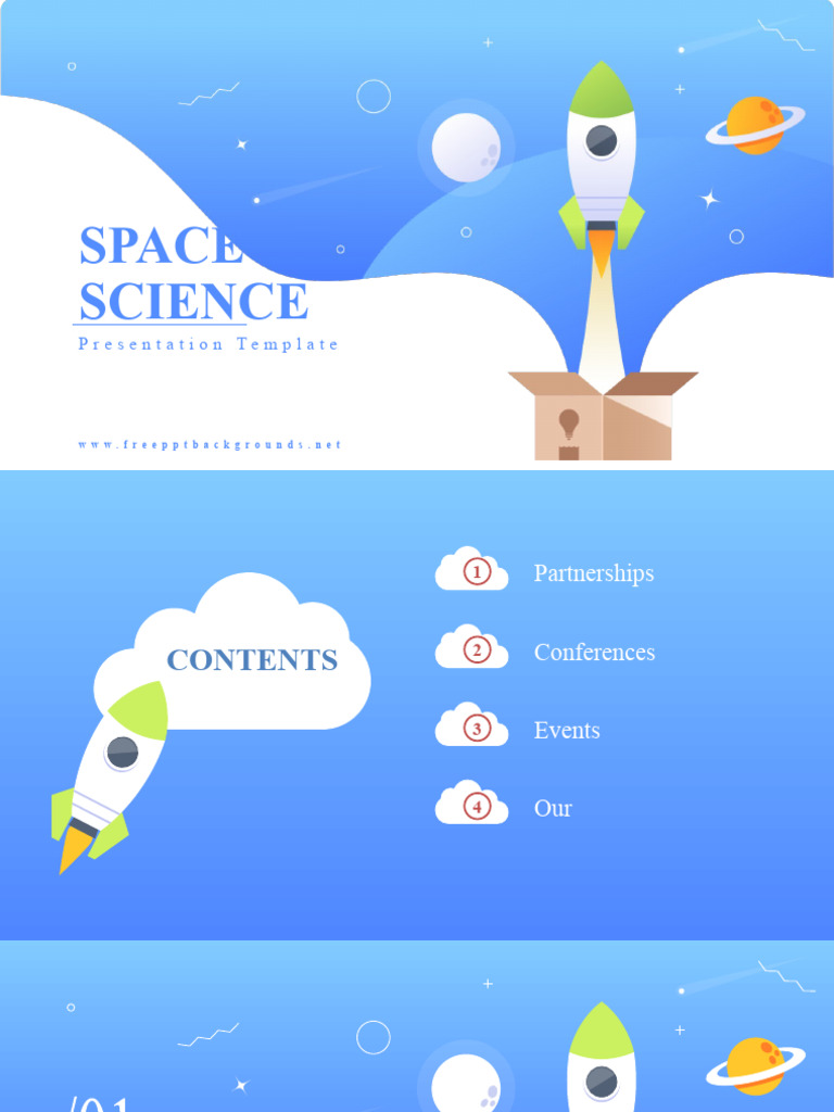 Space Science Presentation Template | PDF | Career & Growth | Language ...