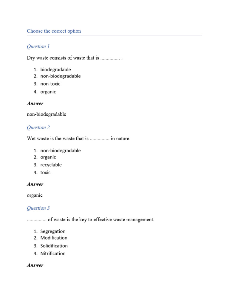 Waste Management - 2 | PDF | Landfill | Waste Management