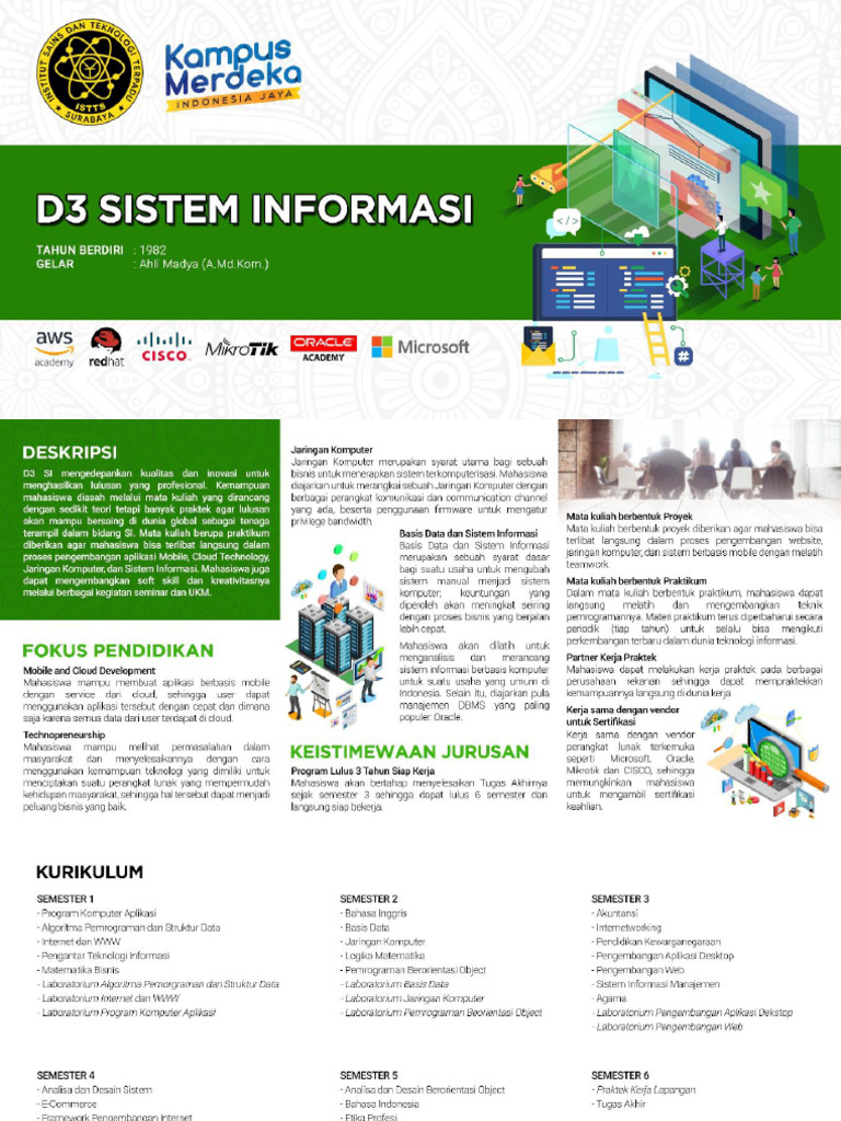 D3 - Sistem Informasi | PDF