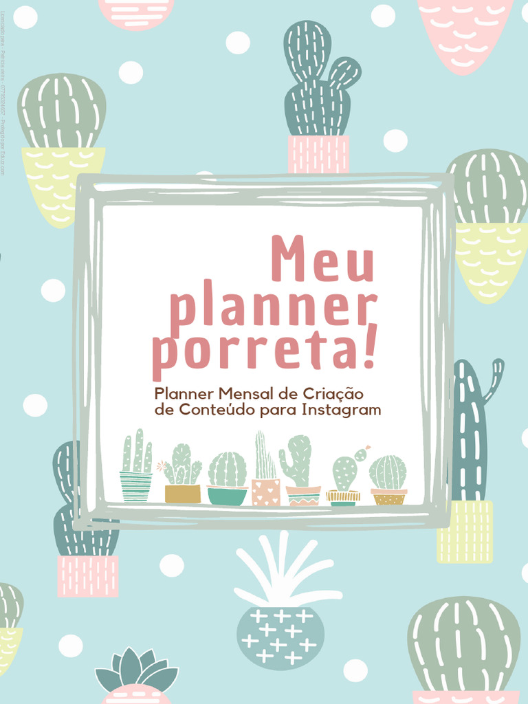 Planner Porreta | PDF