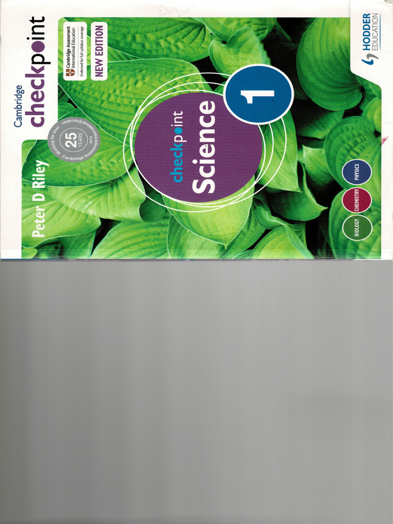 Introduction Checkpoint 1 Science Cambridge | PDF