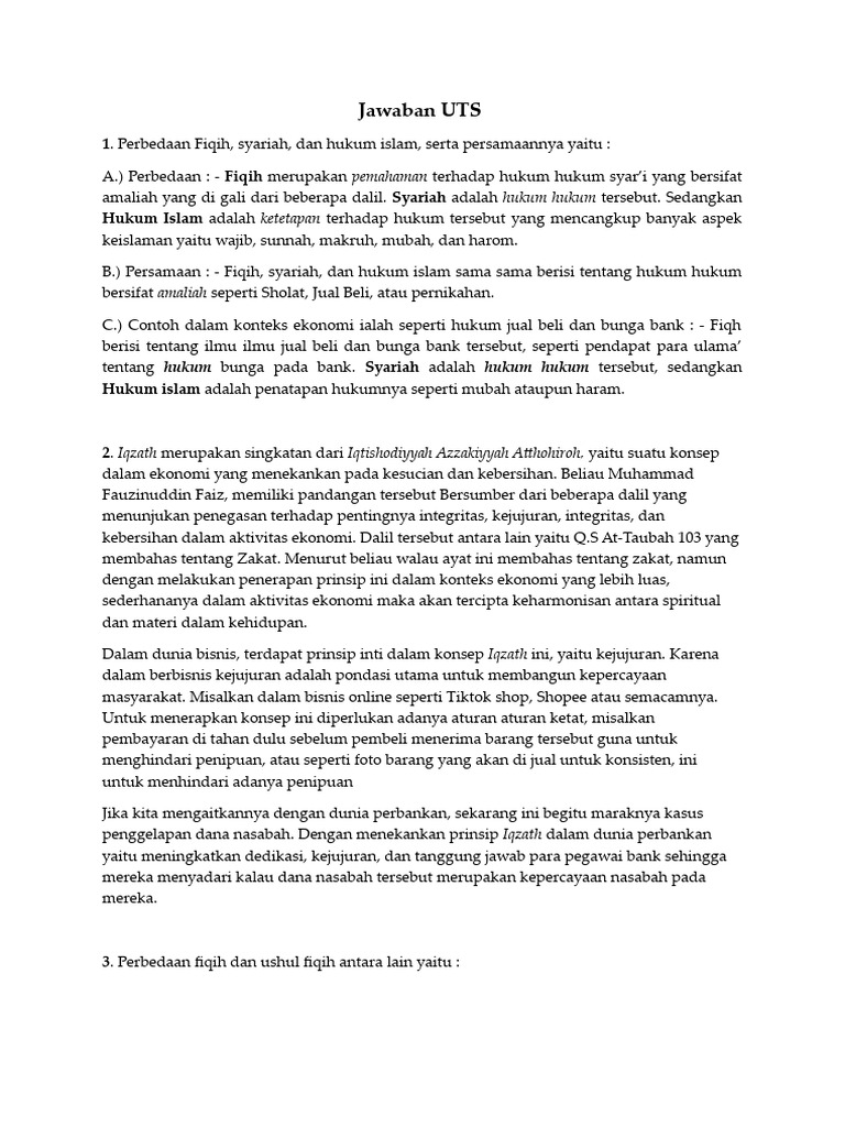 Hafifatul Fitriah | PDF